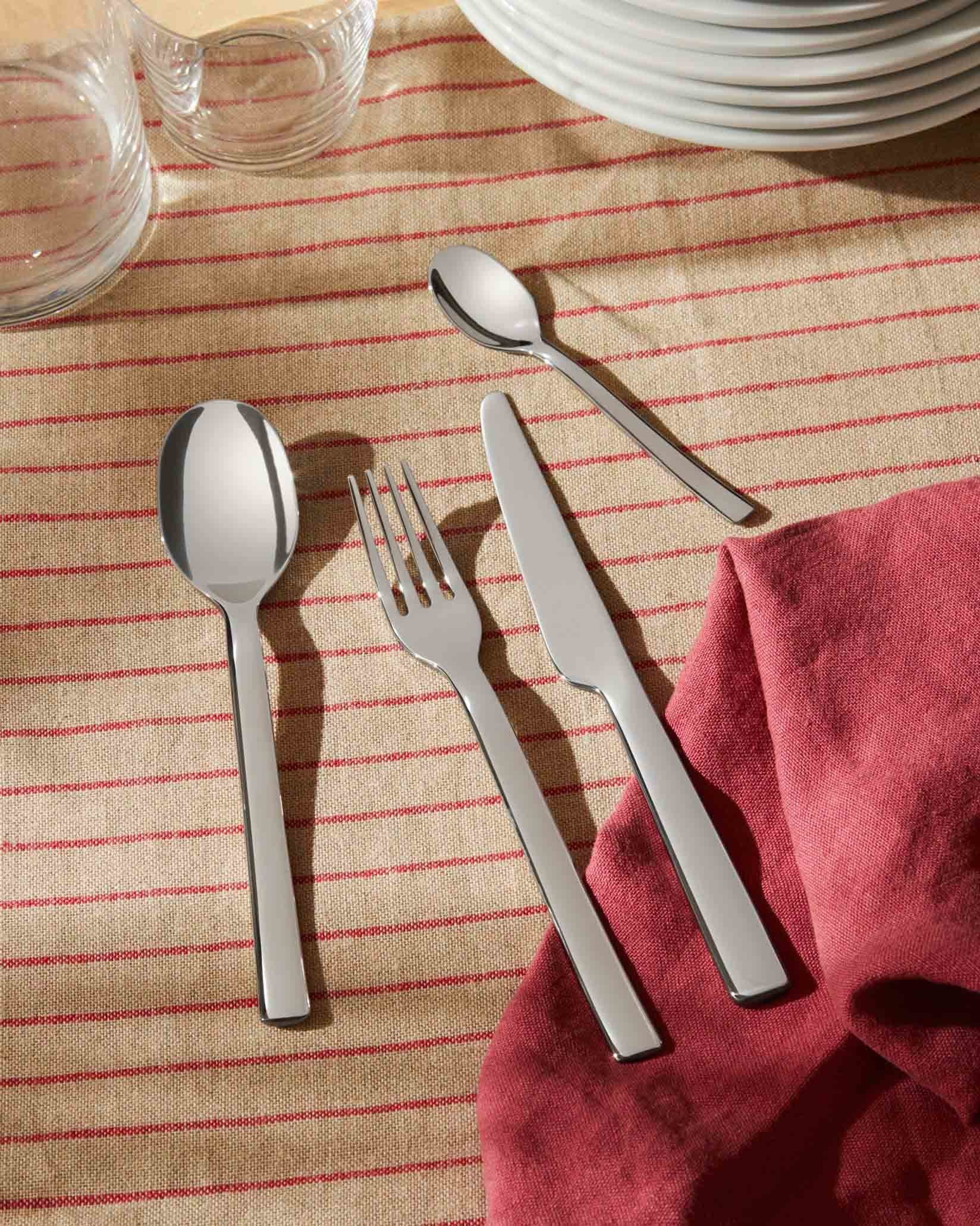 Ovale: Mocha coffee spoon 6 pieces | Alessi