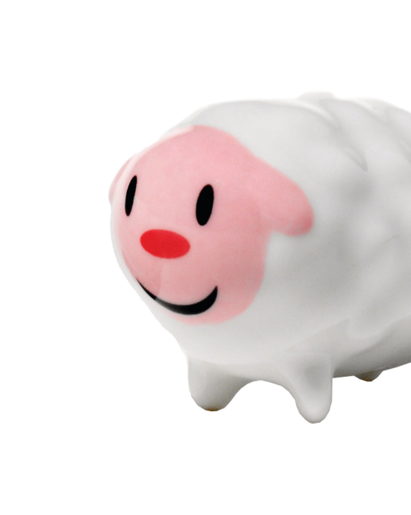 Tiny Little Sheep Set of 2 Christmas Figurines | Alessi