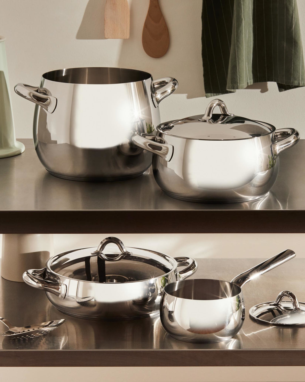 Pots&Pans - Pots and pans set 7 pieces – Alessi USA Inc