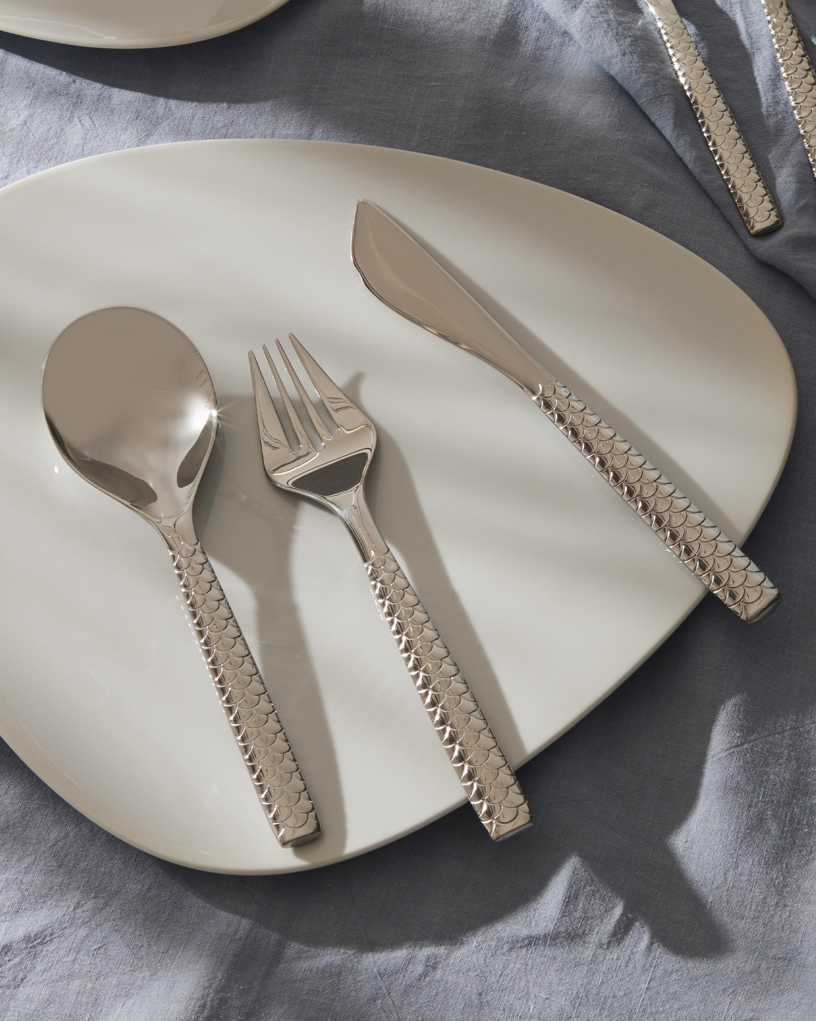 Colombina Fish Fork - 6 Pieces | Alessi